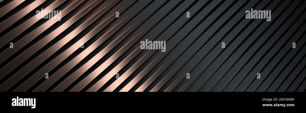 Matt metal structure background with reflections in copper tones Stock ...