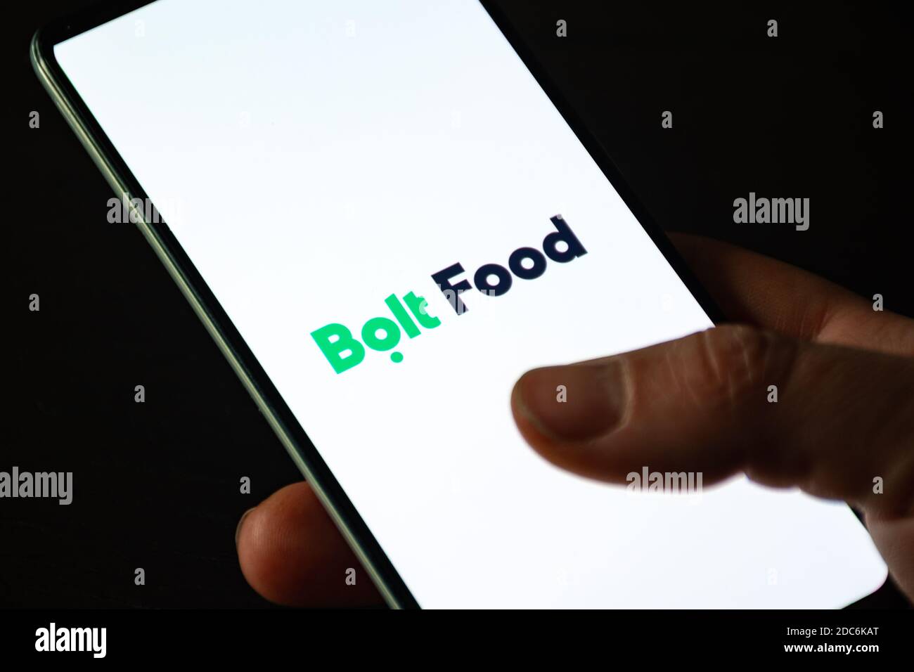 Bolt food logo hi-res stock photography and images - Alamy