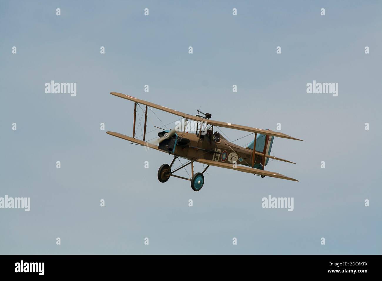 A replica Royal Aircraft Factory SE5 fighter plane Stock Photo - Alamy