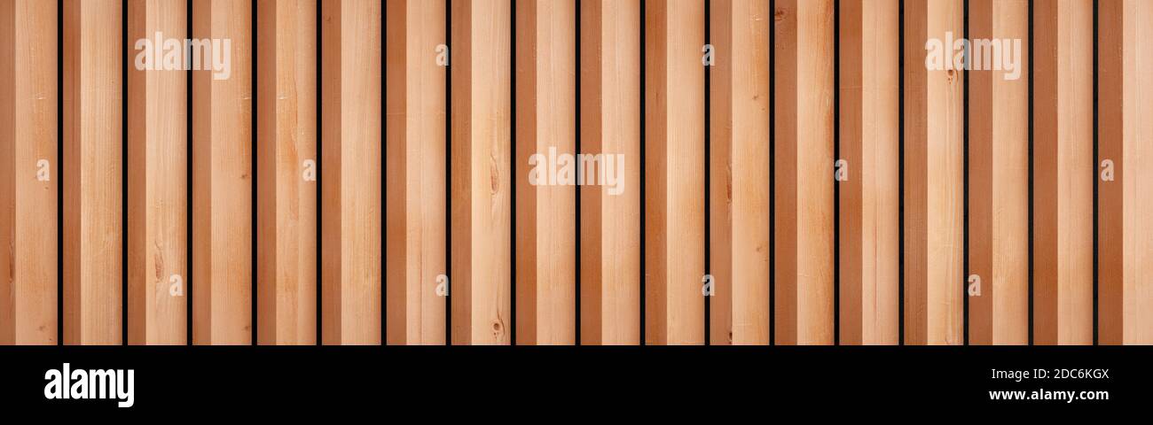 Large wallpaper of natural solid wood slats. Vertical version Stock ...