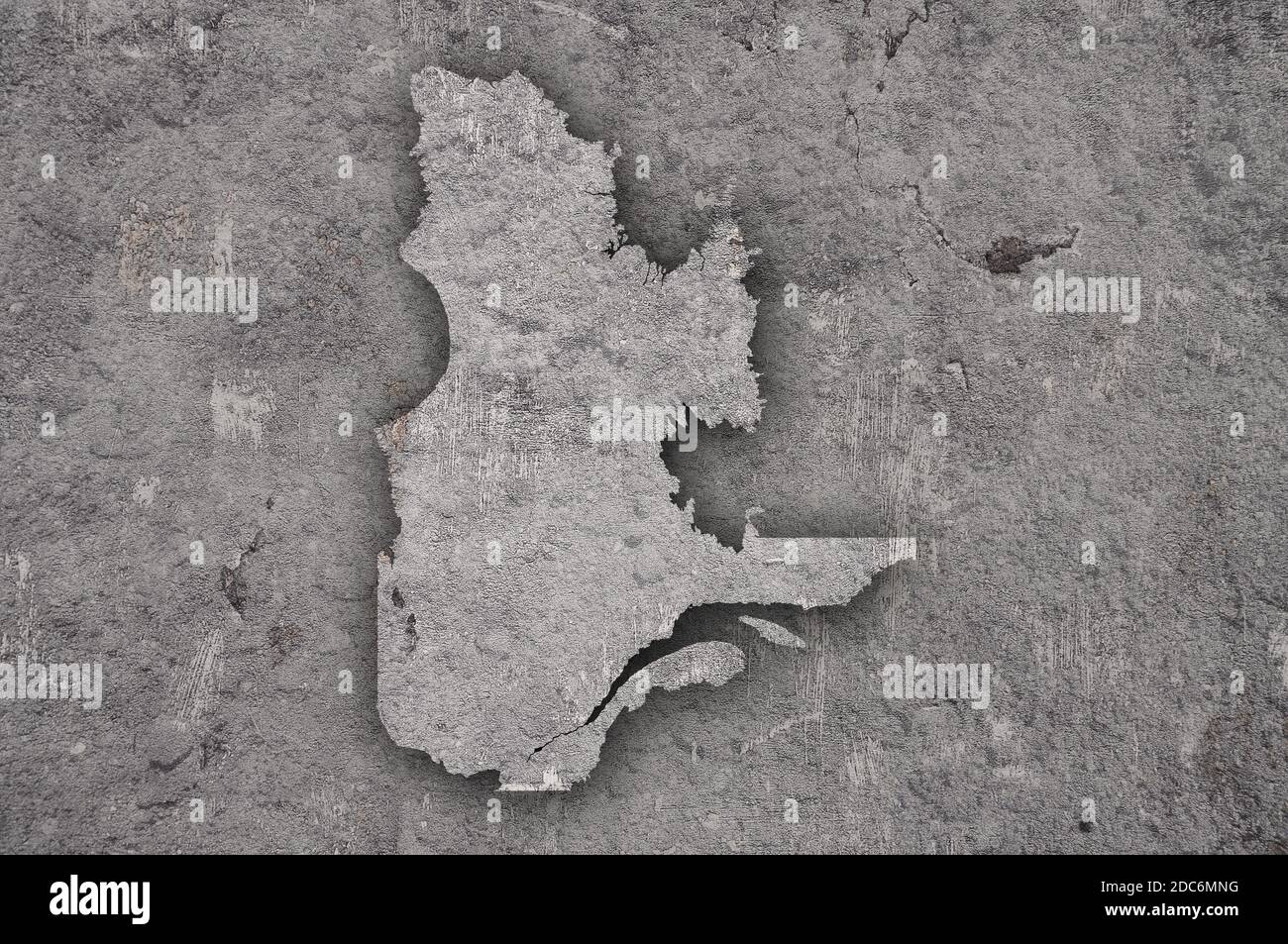 Ancient quebec map hi-res stock photography and images - Alamy
