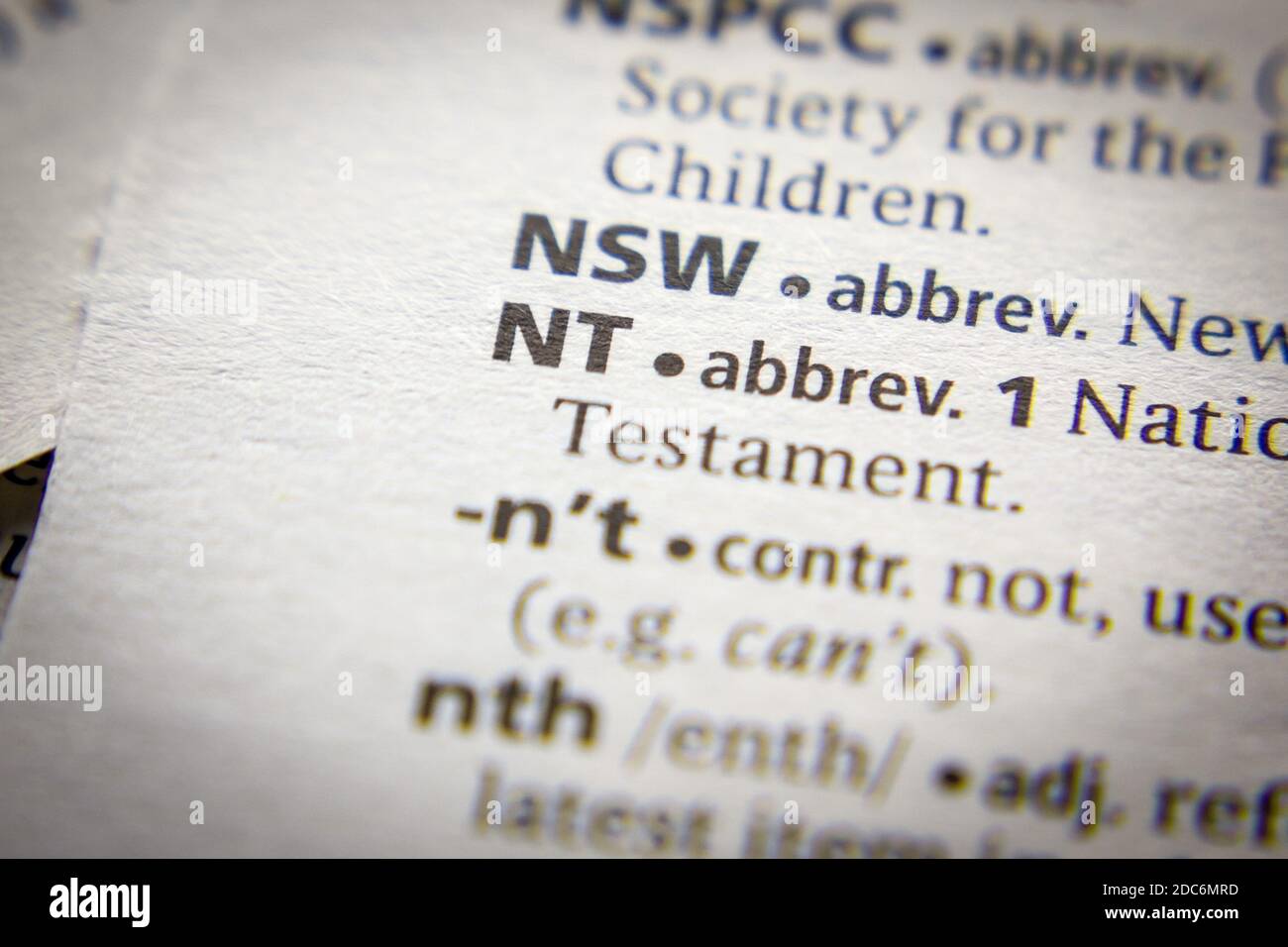 Nt word hi-res stock photography and images - Alamy