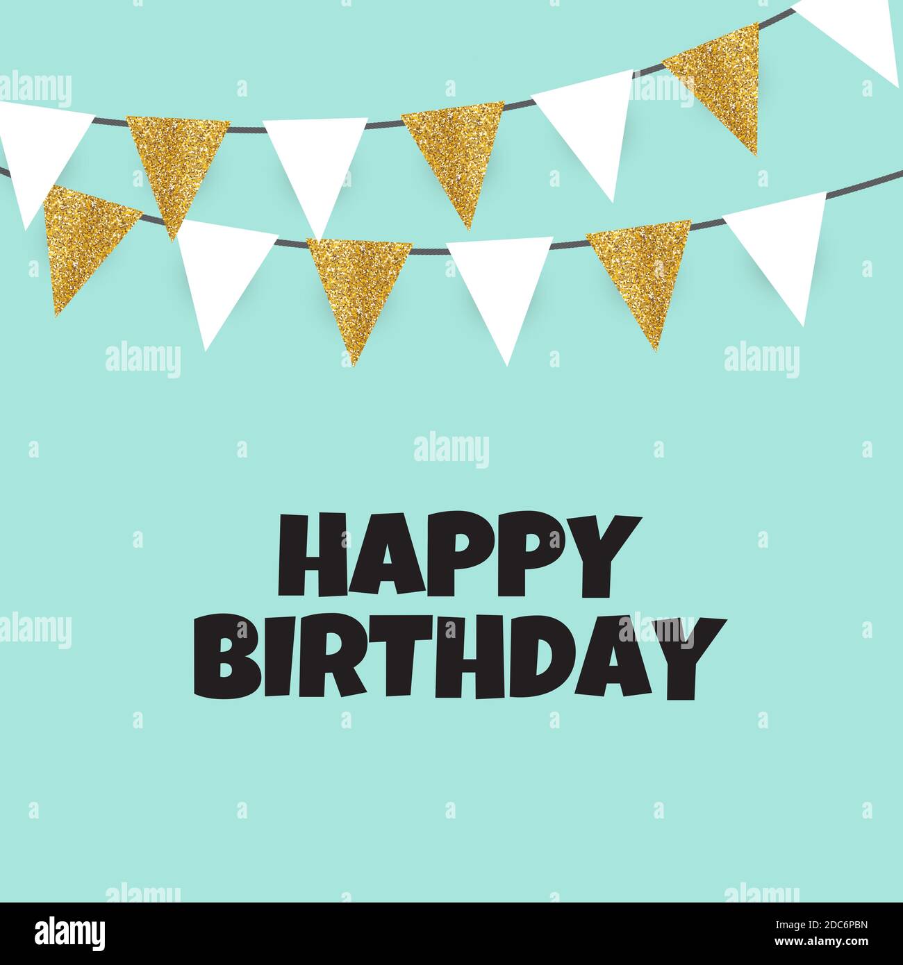 Abstract Happy Birthday Background with Glitter Splash in Modern Style ...