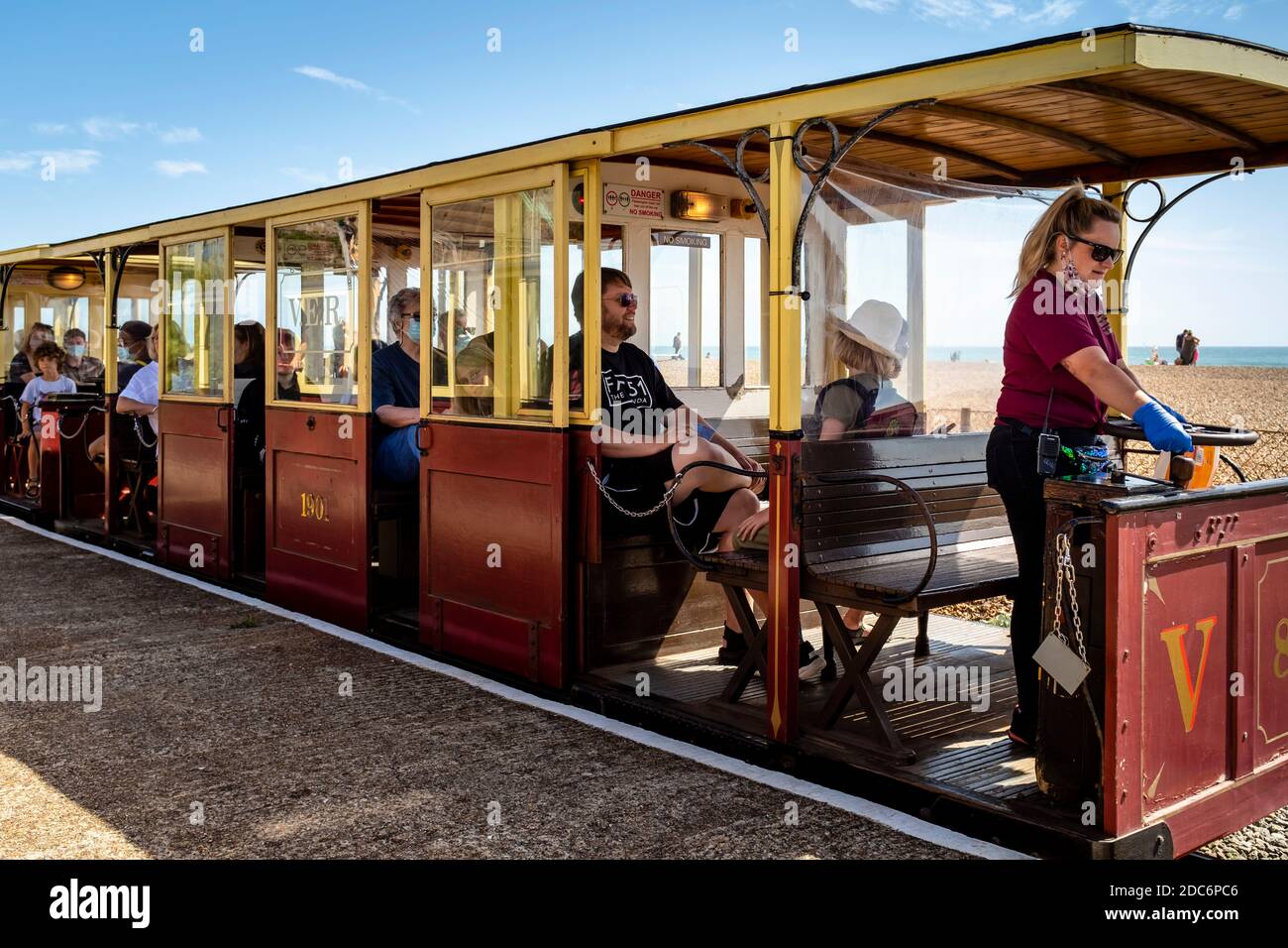 Brighton beach train station hi-res stock photography and images - Alamy
