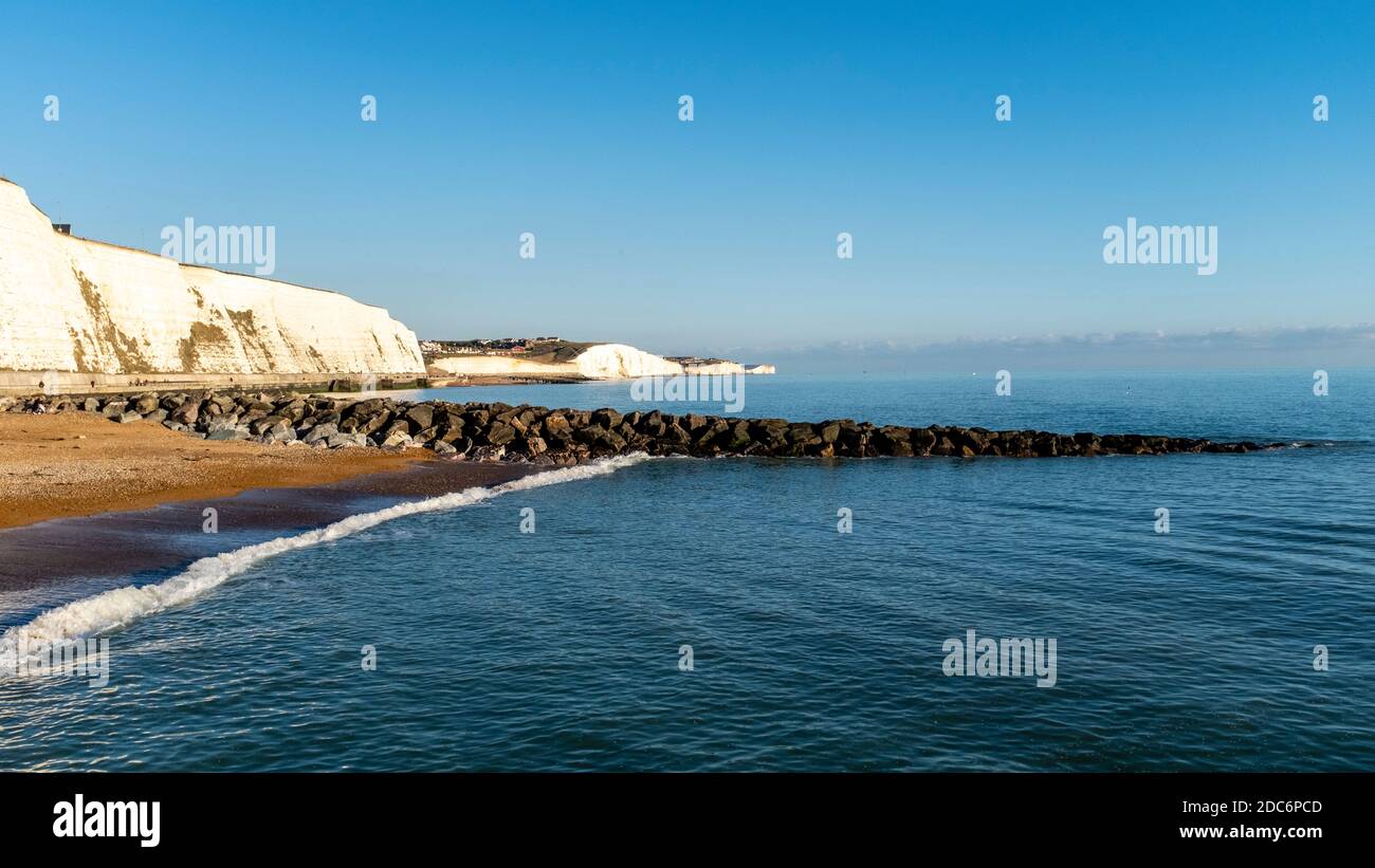 Rottingdean white cliffs hi-res stock photography and images - Alamy
