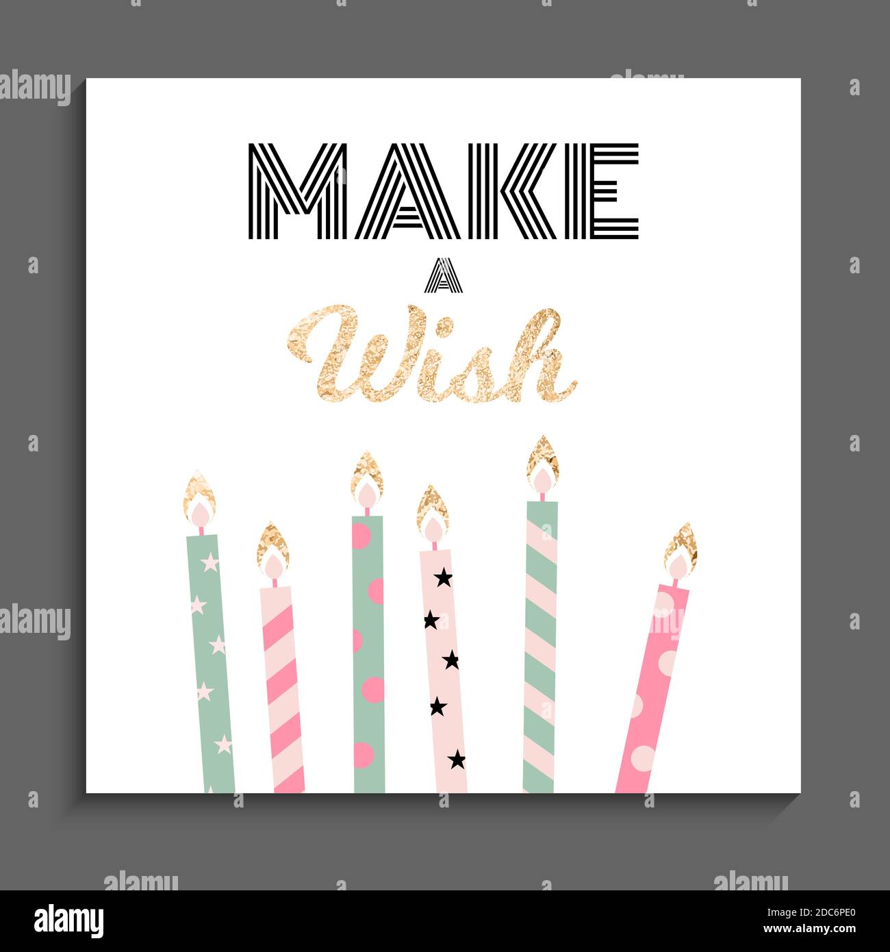 Abstract Happy Birthday Background with Glitter Splash in Modern Style ...