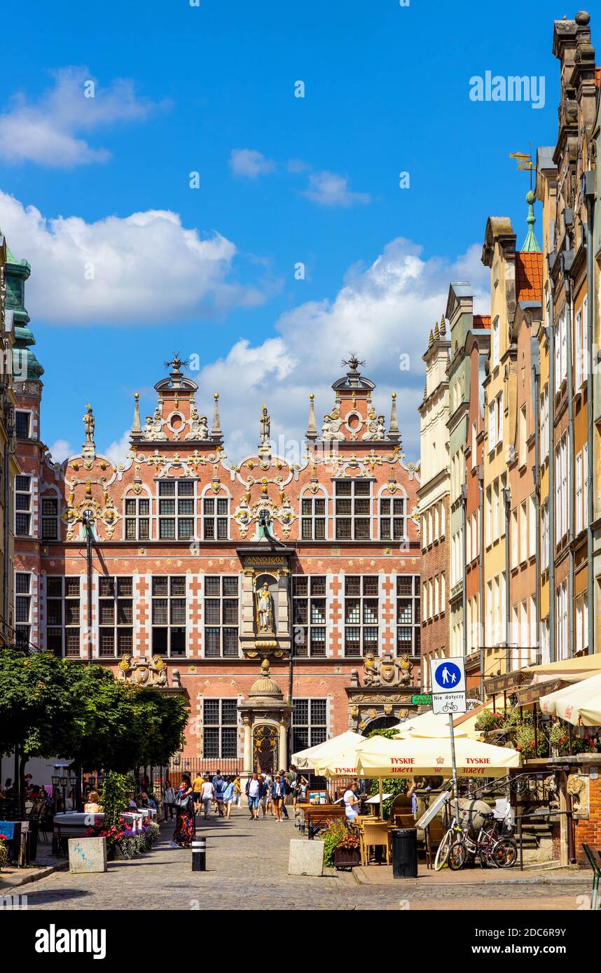 Gdansk, Pomerania / Poland - 2020/07/14: Dutch style historic Old ...