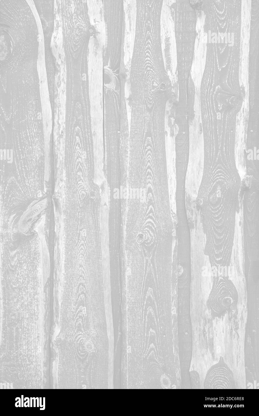 Background texture of old wooden lining boards wall. Image in light ...