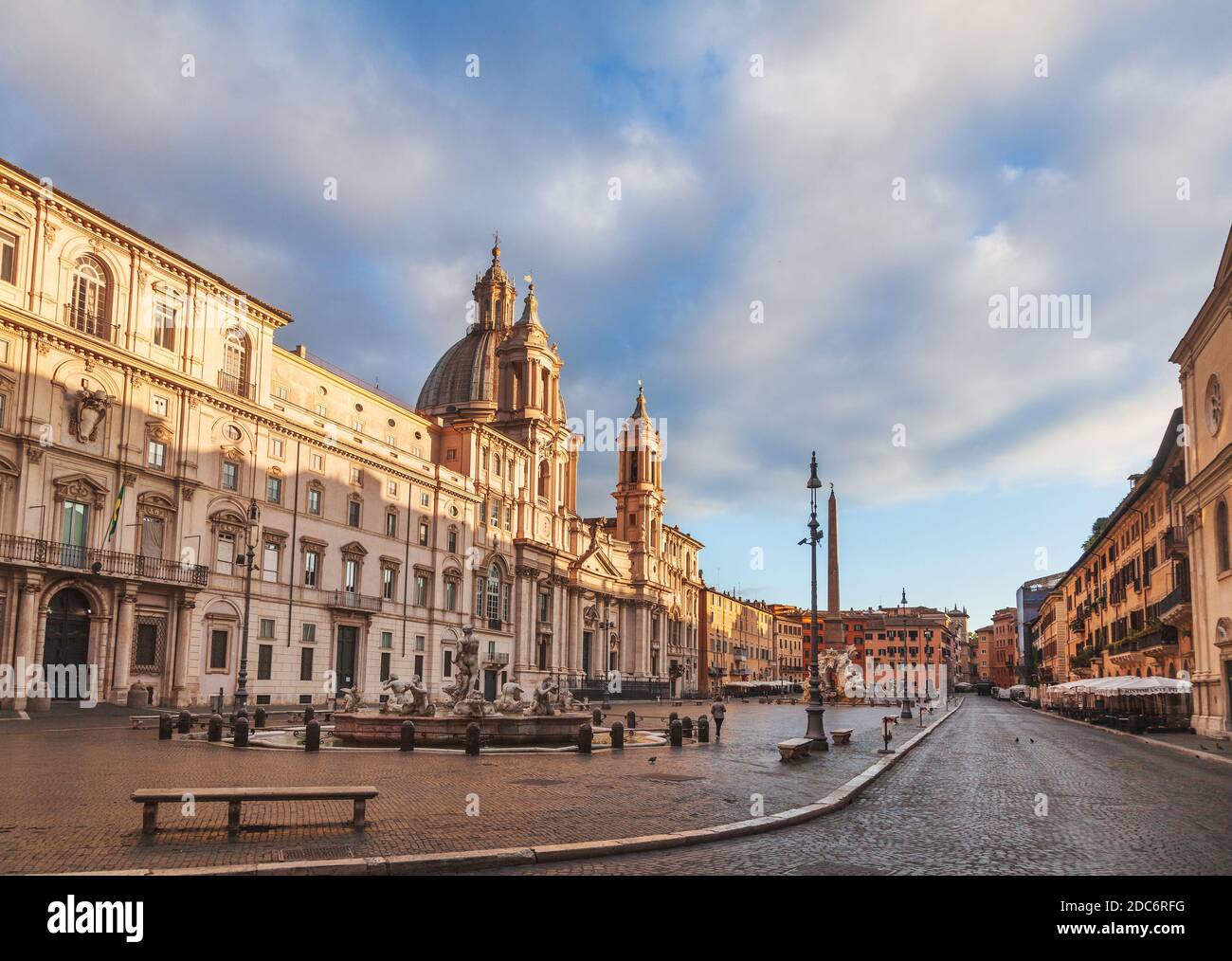 Piazza Navona, a historic public open space and significant example of ...