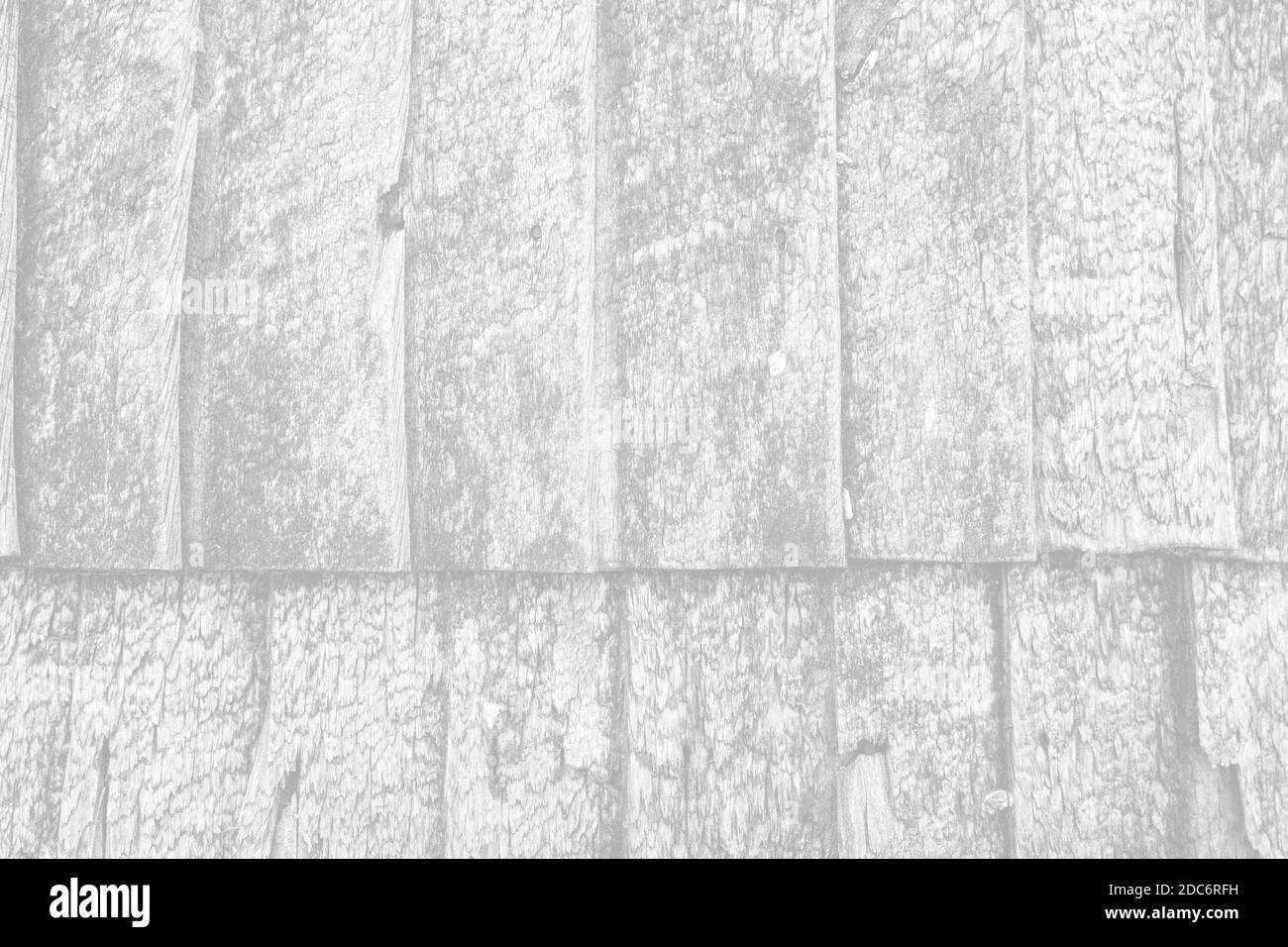 Background texture of old wooden lining boards wall. Image in light ...