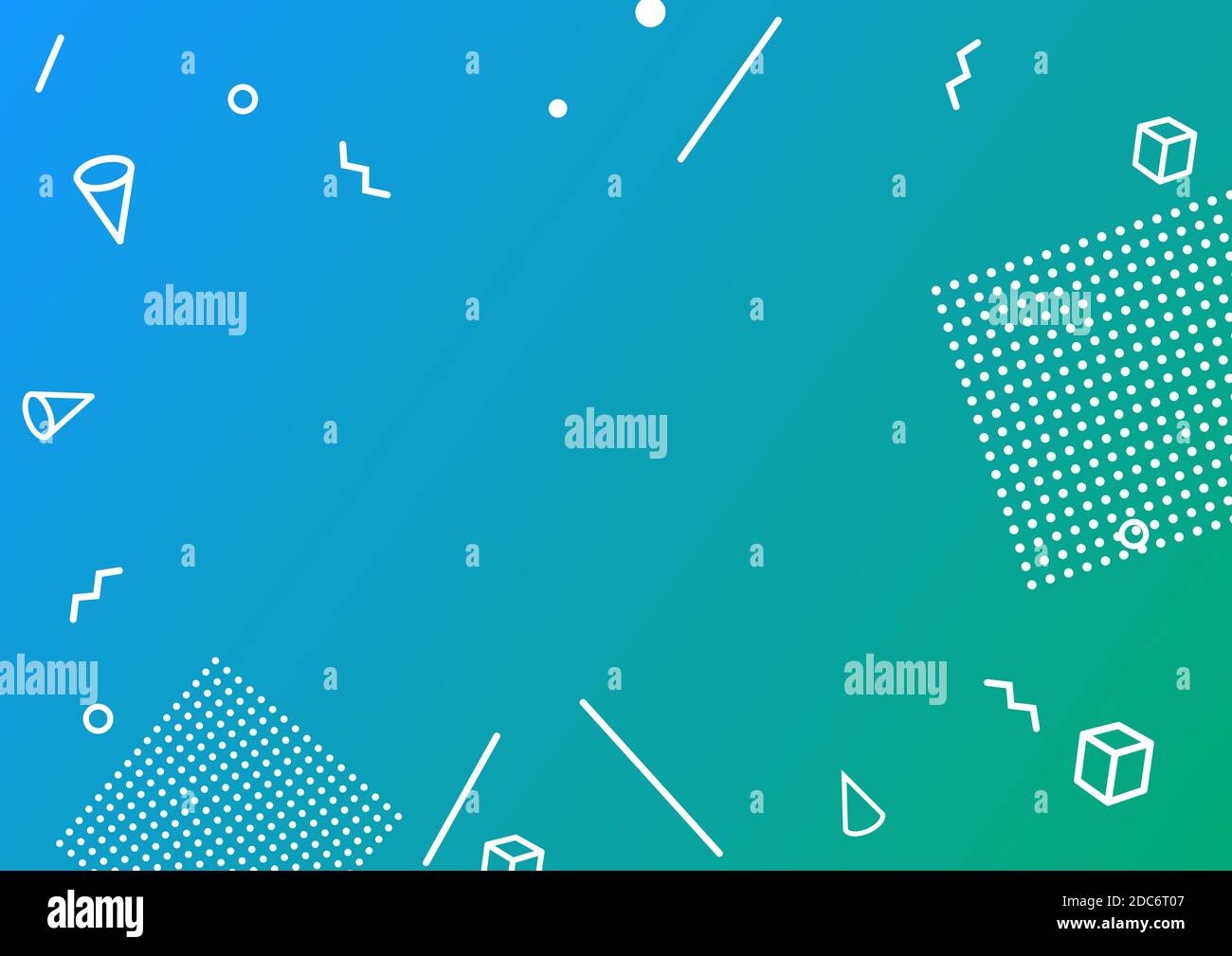 Flat style Abstract Geometric Design Template for Banner, Ad, Placard ...
