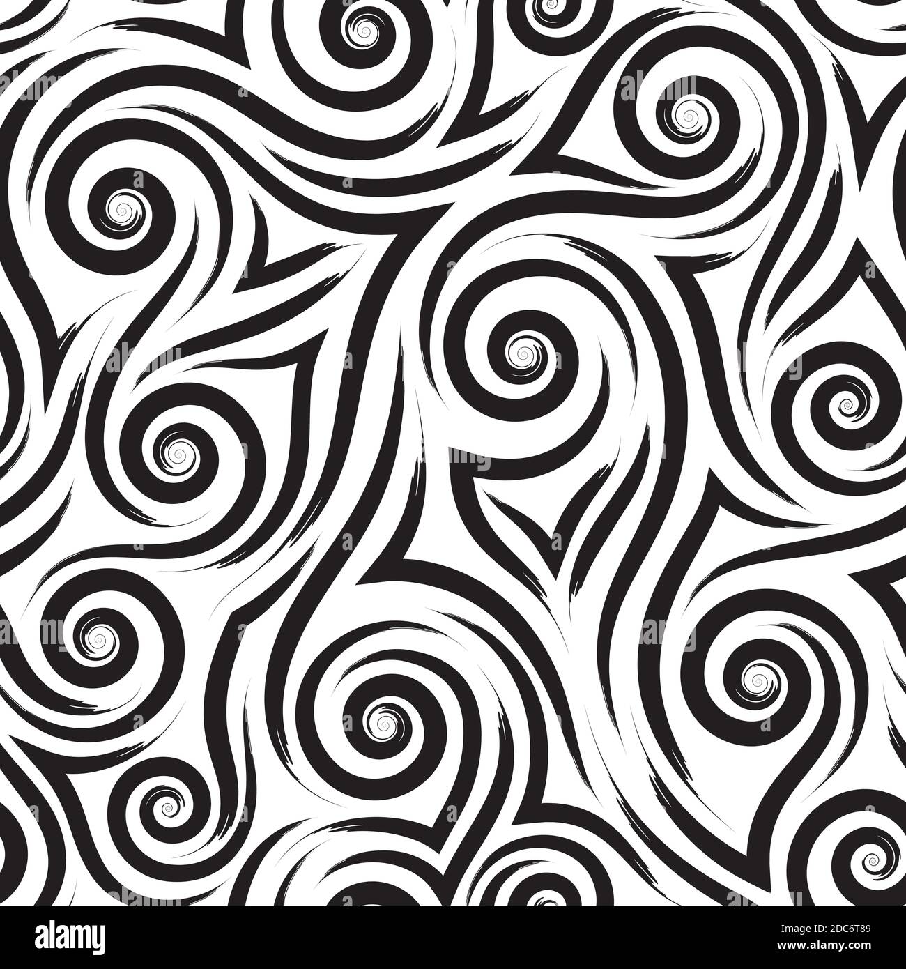 Graceful spirals Stock Vector Images - Alamy
