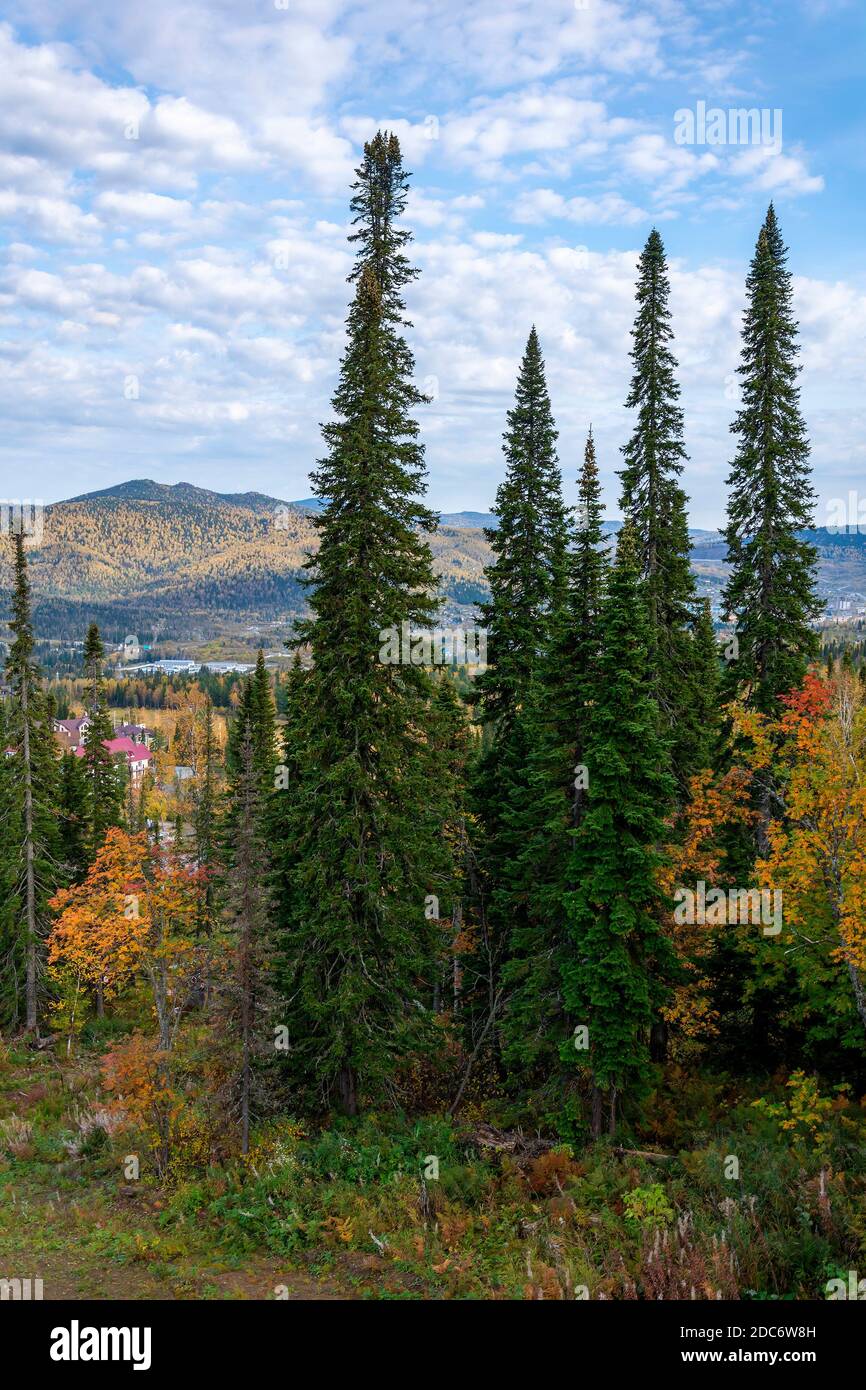 Landscape gornaya shoria mountain area hi-res stock photography and ...