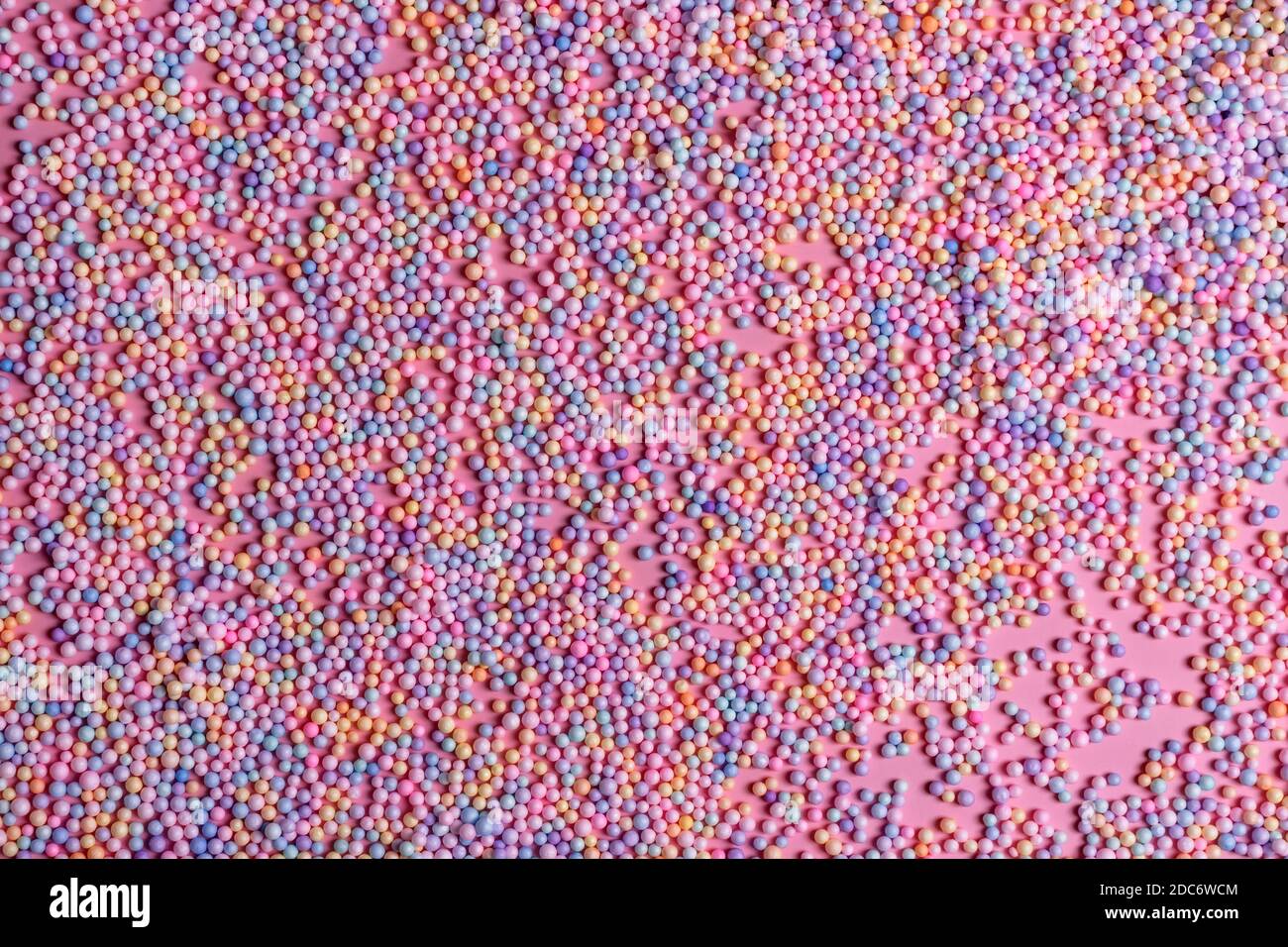 Pastel color balls texture. Styrofoam or Polystyrene foam background ...