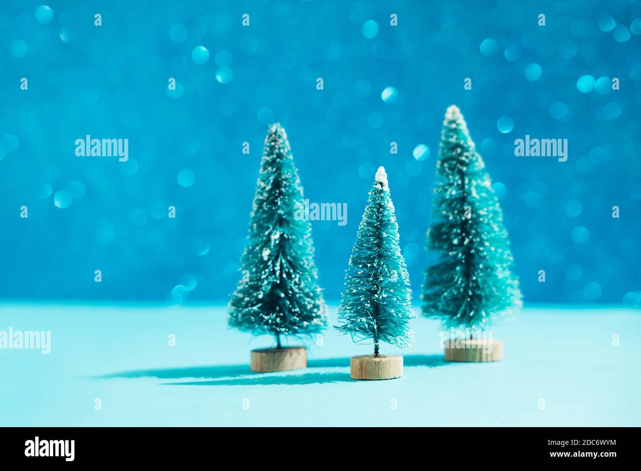 Christmas minimal festive background with christmas toy tree. Abstract ...