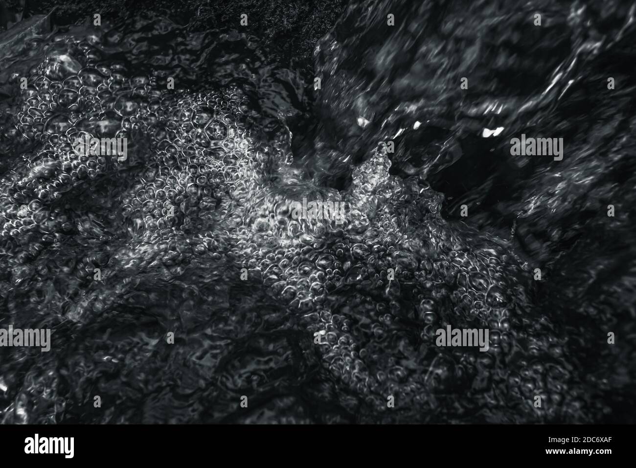 Abstract nature background. Image of the water surface of a forest ...