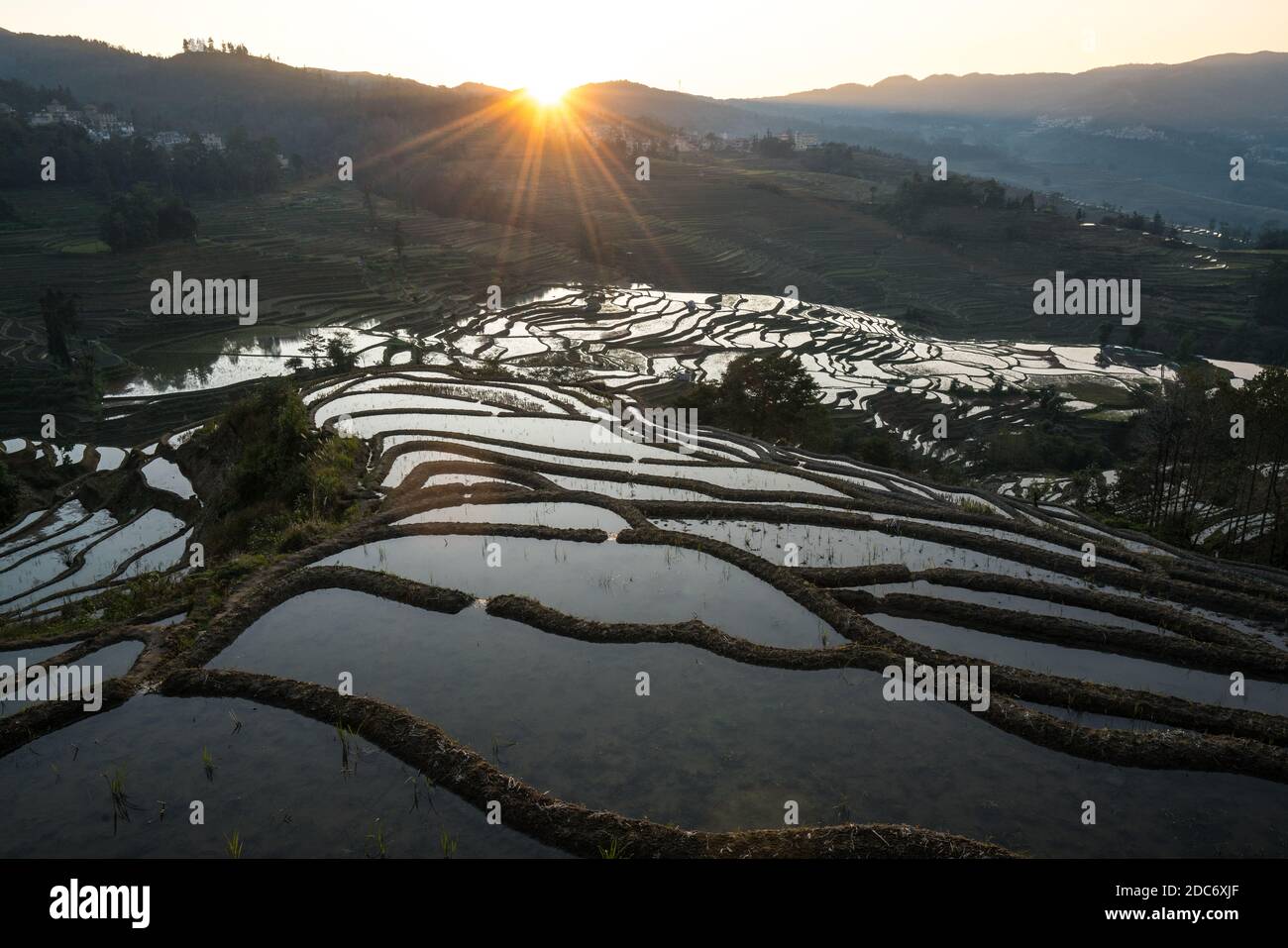 Asian rice terraces hi-res stock photography and images - Alamy