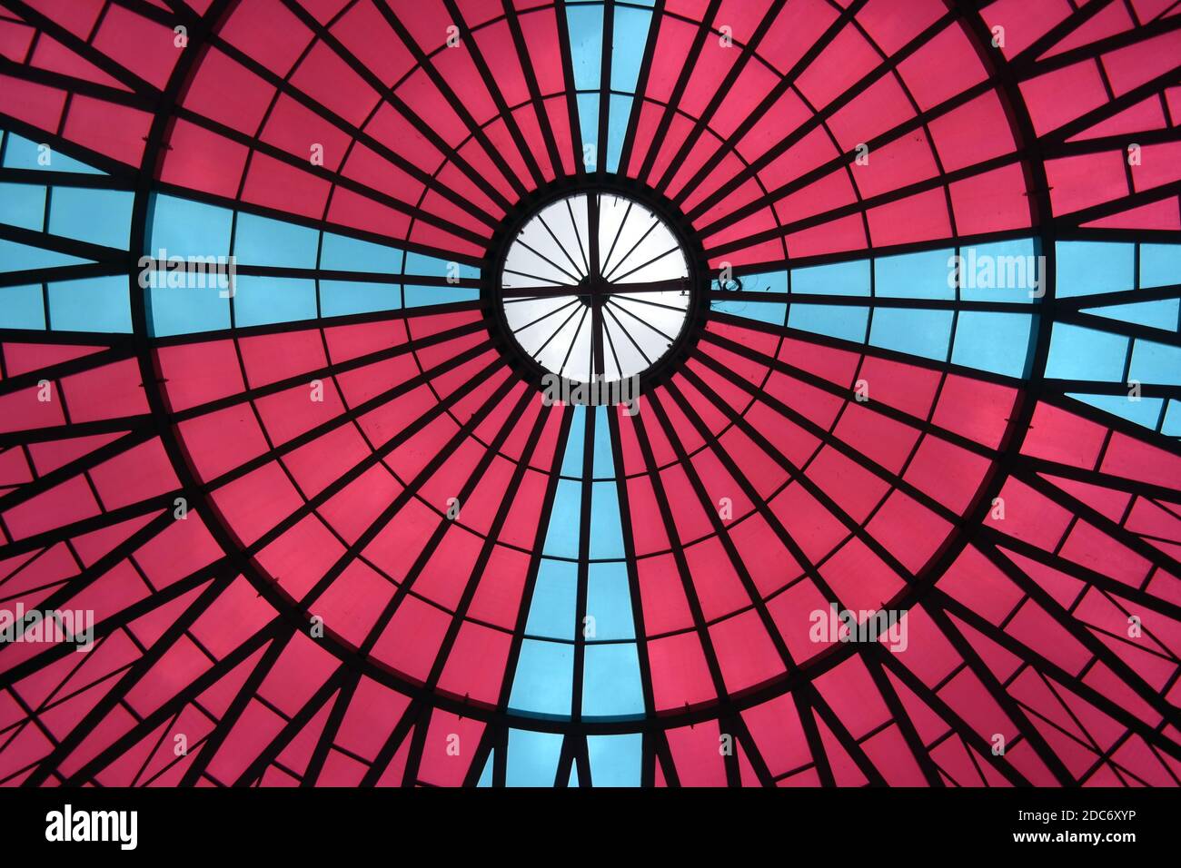 Shopping mall ceiling. Abstract geometric background. Texture design ...