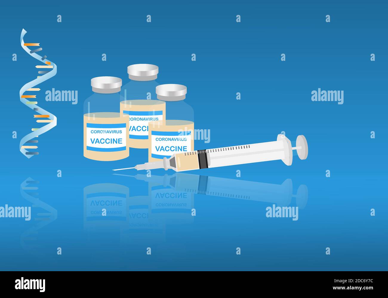Concepts of messenger or mRNA vaccine for coronavirus pandemic ...
