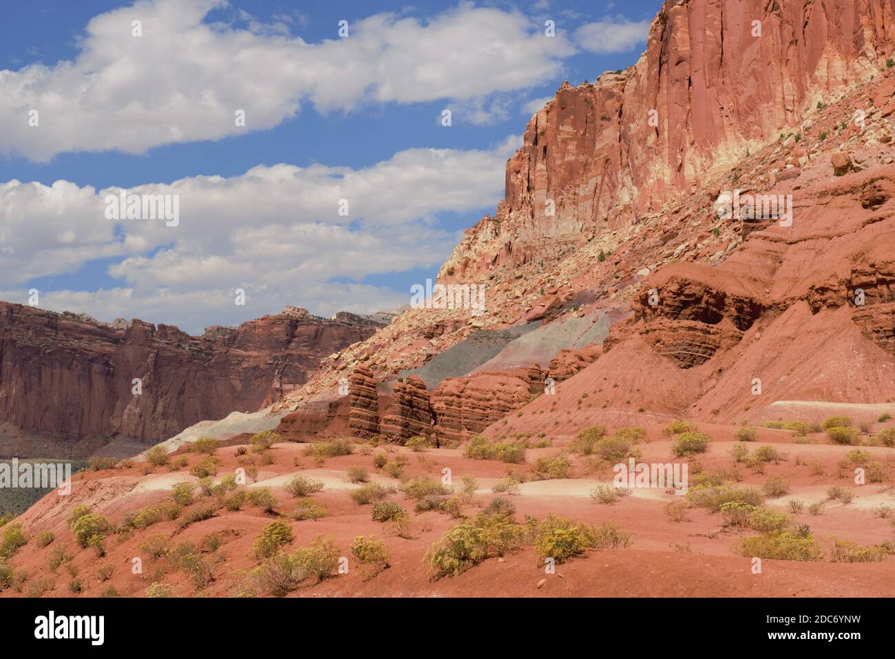 Panorama of Capitol Reef Stock Photo - Alamy