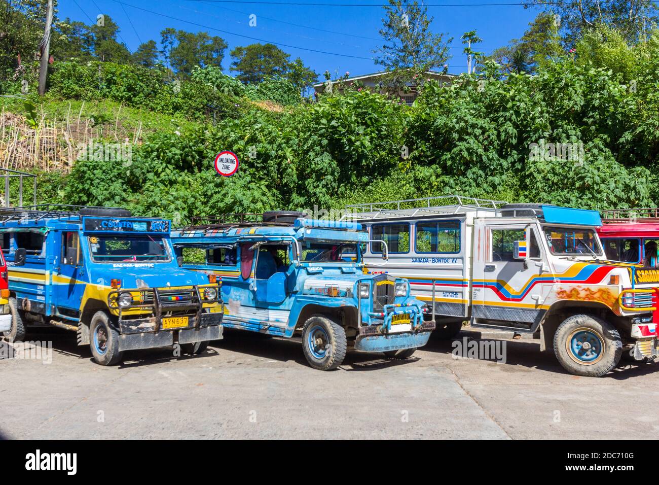 Heavy duty jeepneys in Sagada, Philippines Stock Photo - Alamy