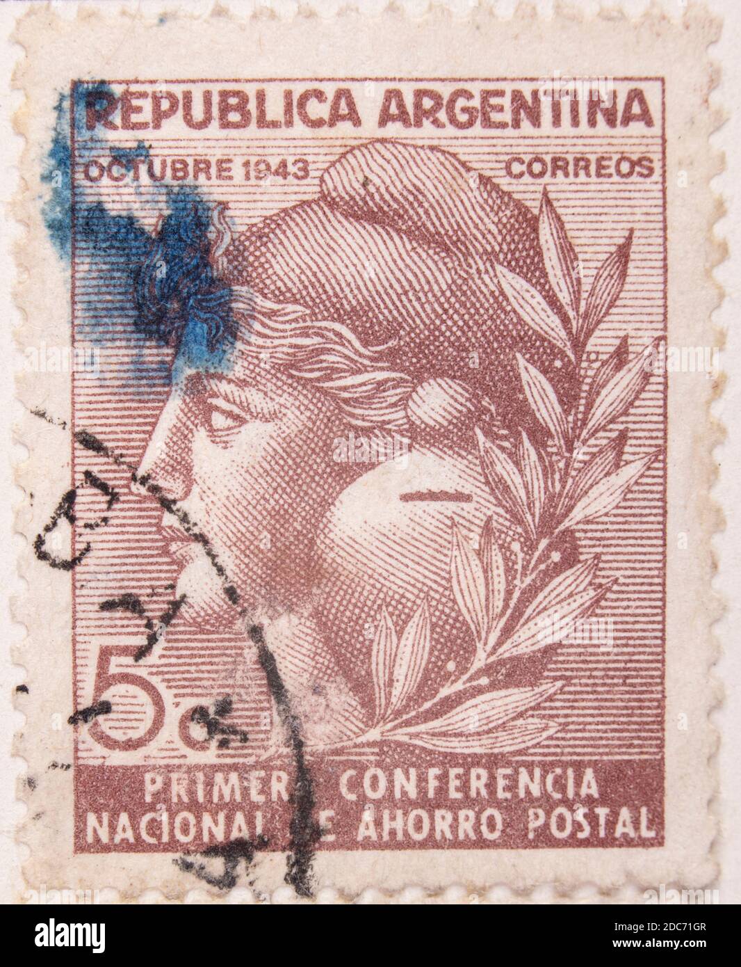 Republica argentina stamp hi-res stock photography and images - Alamy