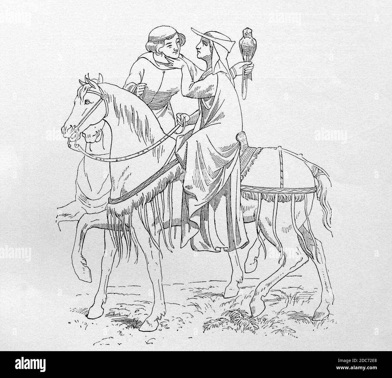 Medieval hunting hi-res stock photography and images - Alamy