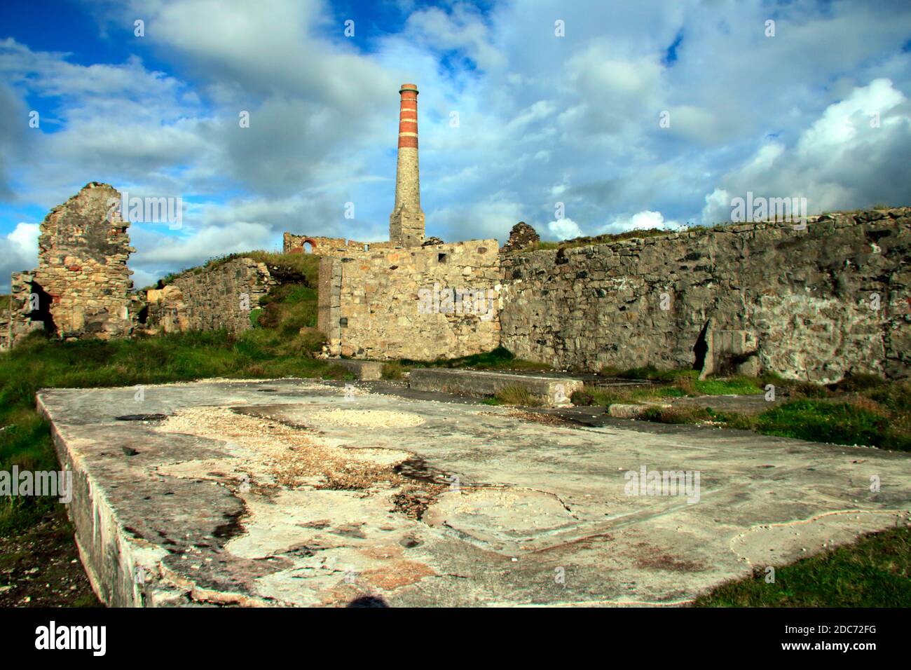 The Levant Mine and Beam engine at Pendeen near St Just in Cornwall ...