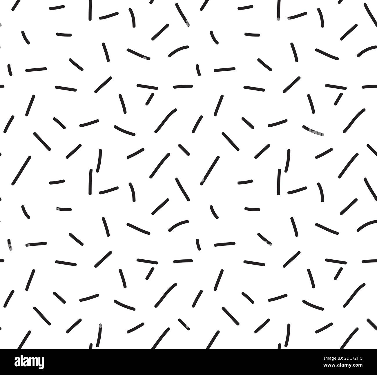 Trendy texture with random short lines, Abstract geometric seamless ...