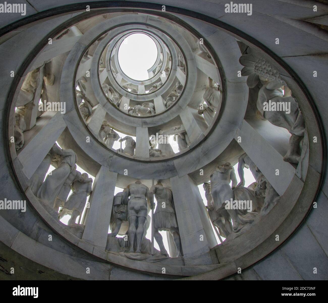 Golgotha, funeral monument representing the Via Crucis created by the ...