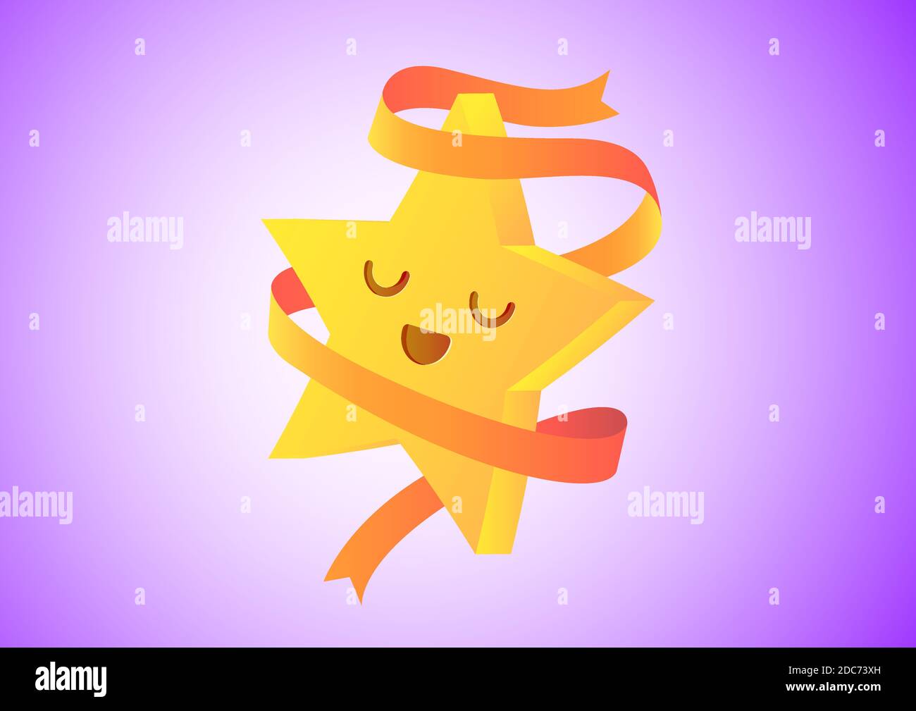 Smiling Star Character Design Icon Stock Vector Image & Art - Alamy