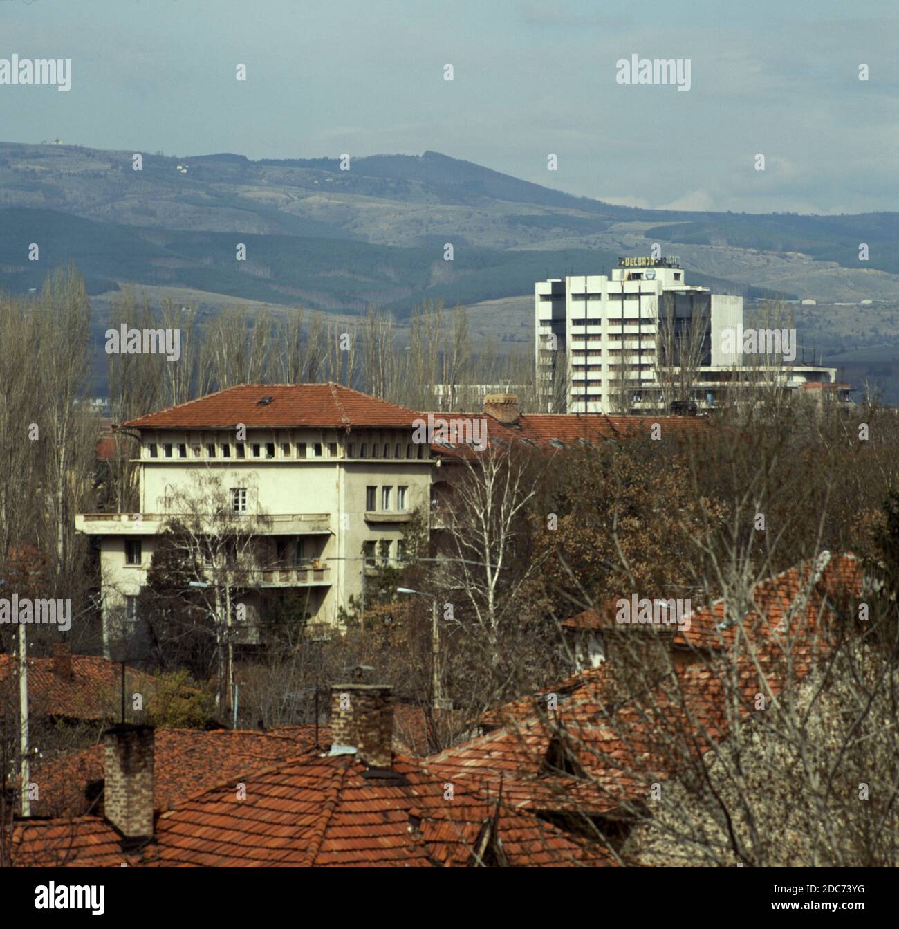 View from Kyustendil, Bulgaria, 70s Stock Photo - Alamy