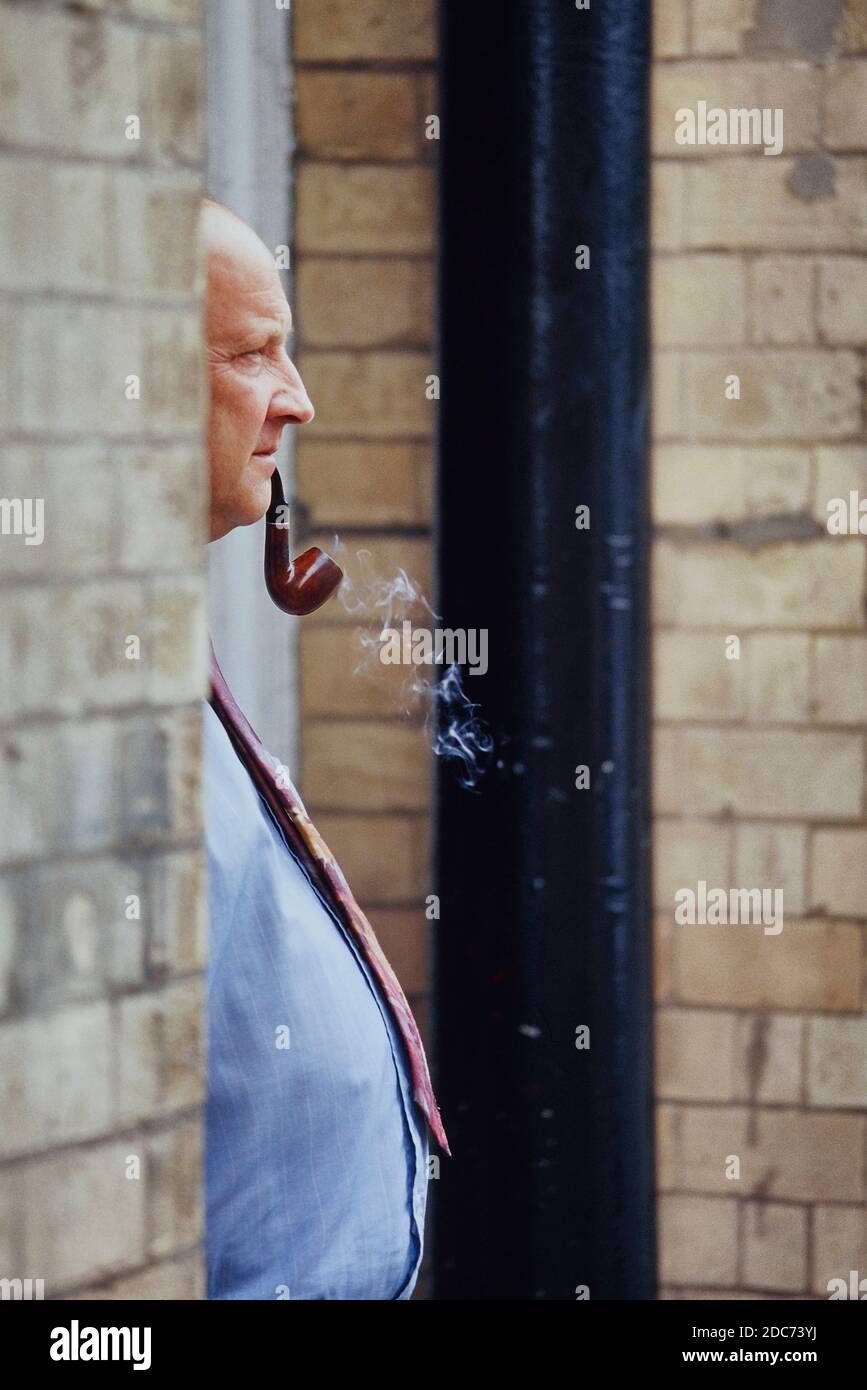 Be a pipe smoker hi-res stock photography and images - Alamy