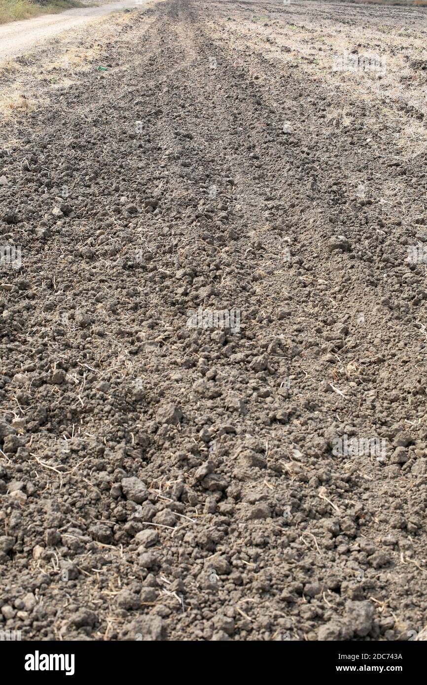 Tilled soil texture hi-res stock photography and images - Alamy