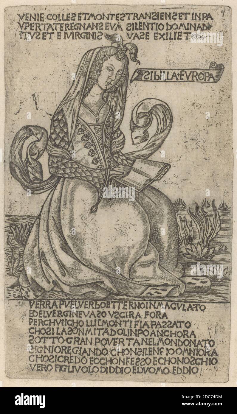 Italian 15th Century, (artist), Baccio Baldini, (artist after ...