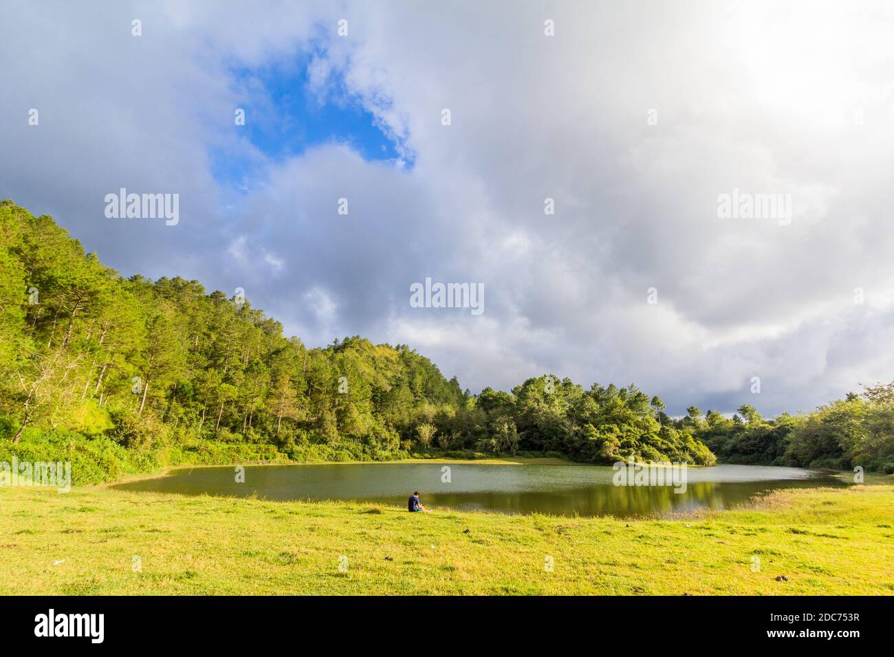 Serene Lake Danum in Sagada, Philippines Stock Photo - Alamy