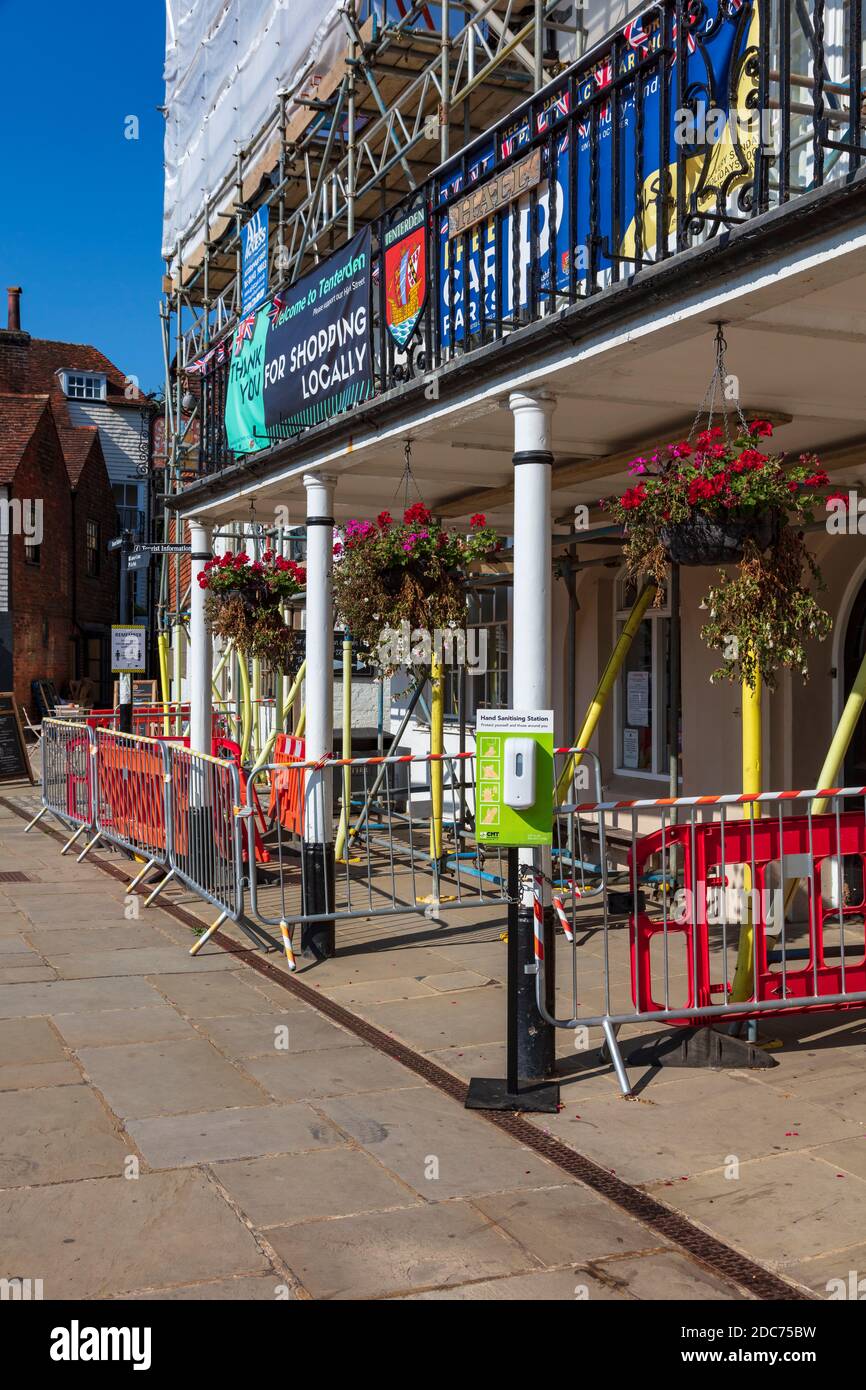 Tenterden Town Hall undergoing refurbishment has Covid safety ...
