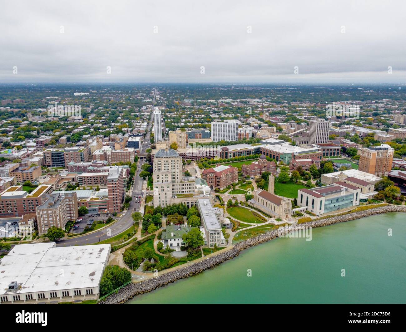 Loyola university drone hi-res stock photography and images - Alamy