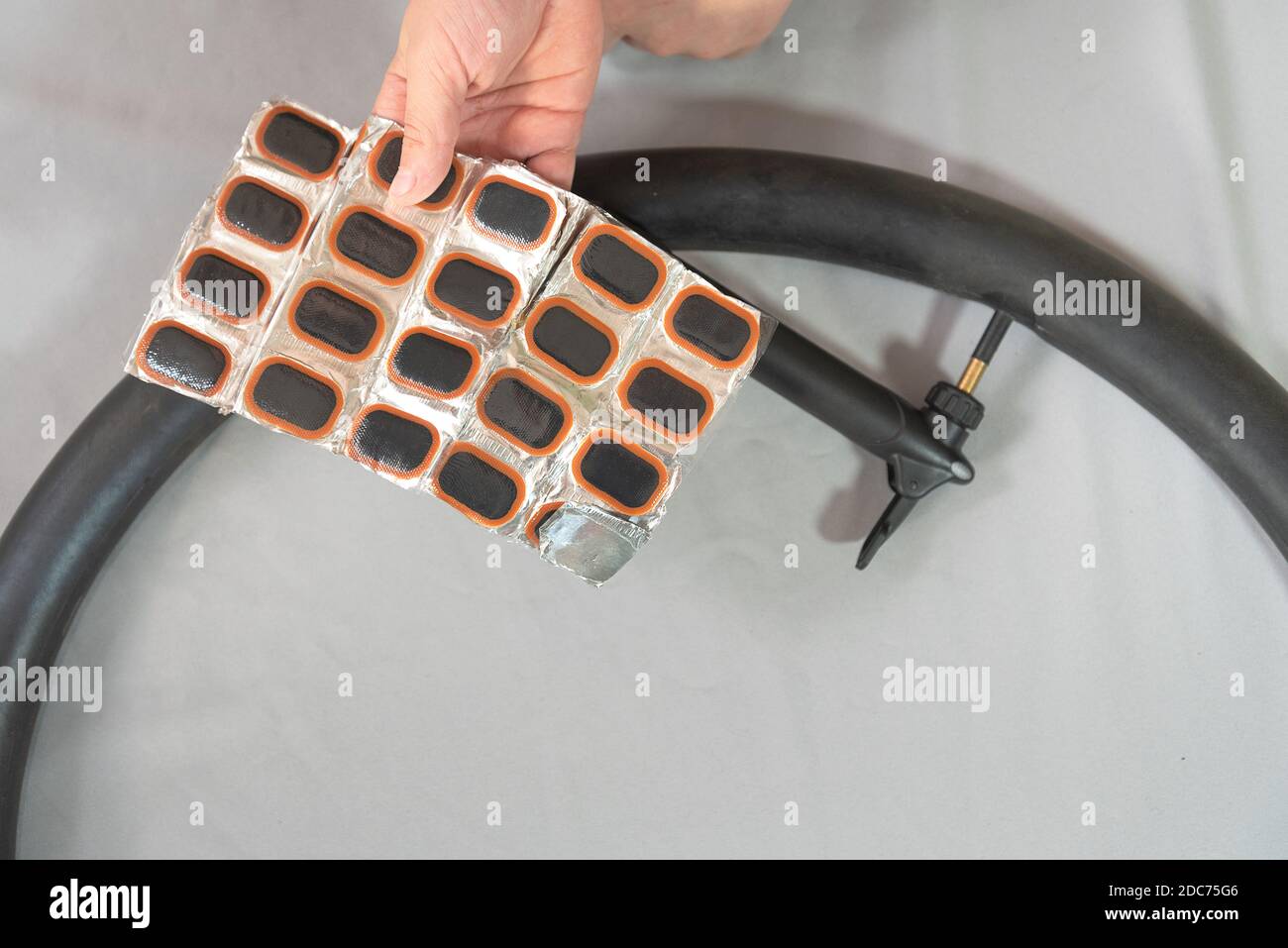 Bicycle wheel chamber hi-res stock photography and images - Alamy