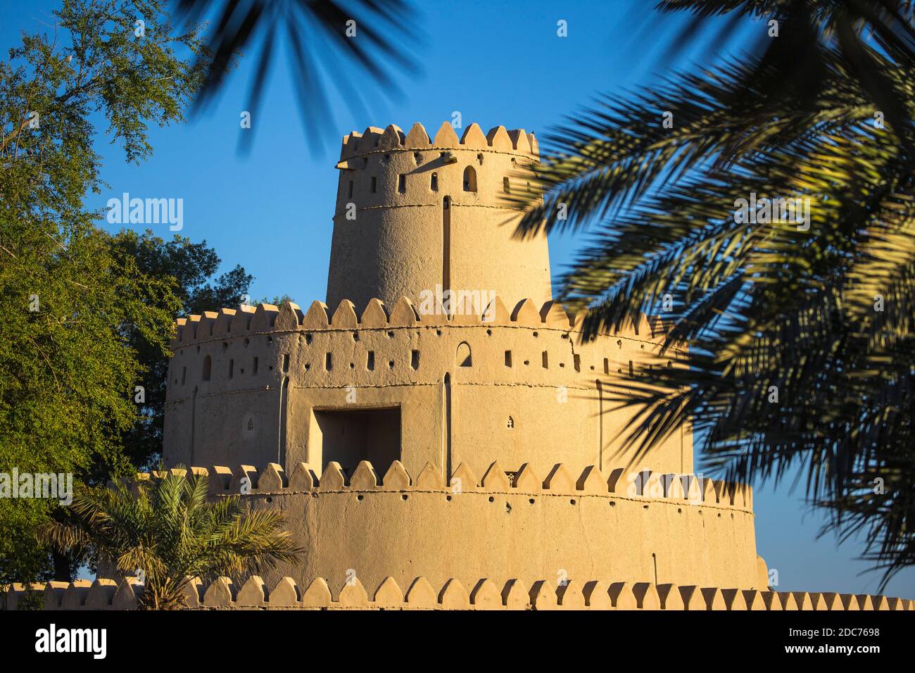 United Arab Emirates, Abu Dhabi, Al Ain, Al Jahili Fort Stock Photo - Alamy