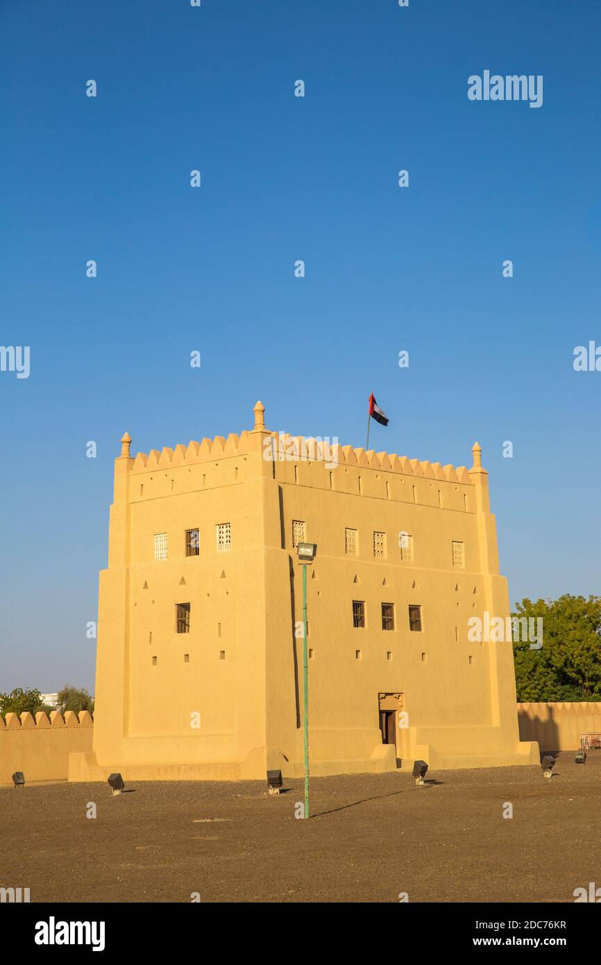United Arab Emirates, Abu Dhabi, Al Ain, Al Murabba Fort Stock Photo ...