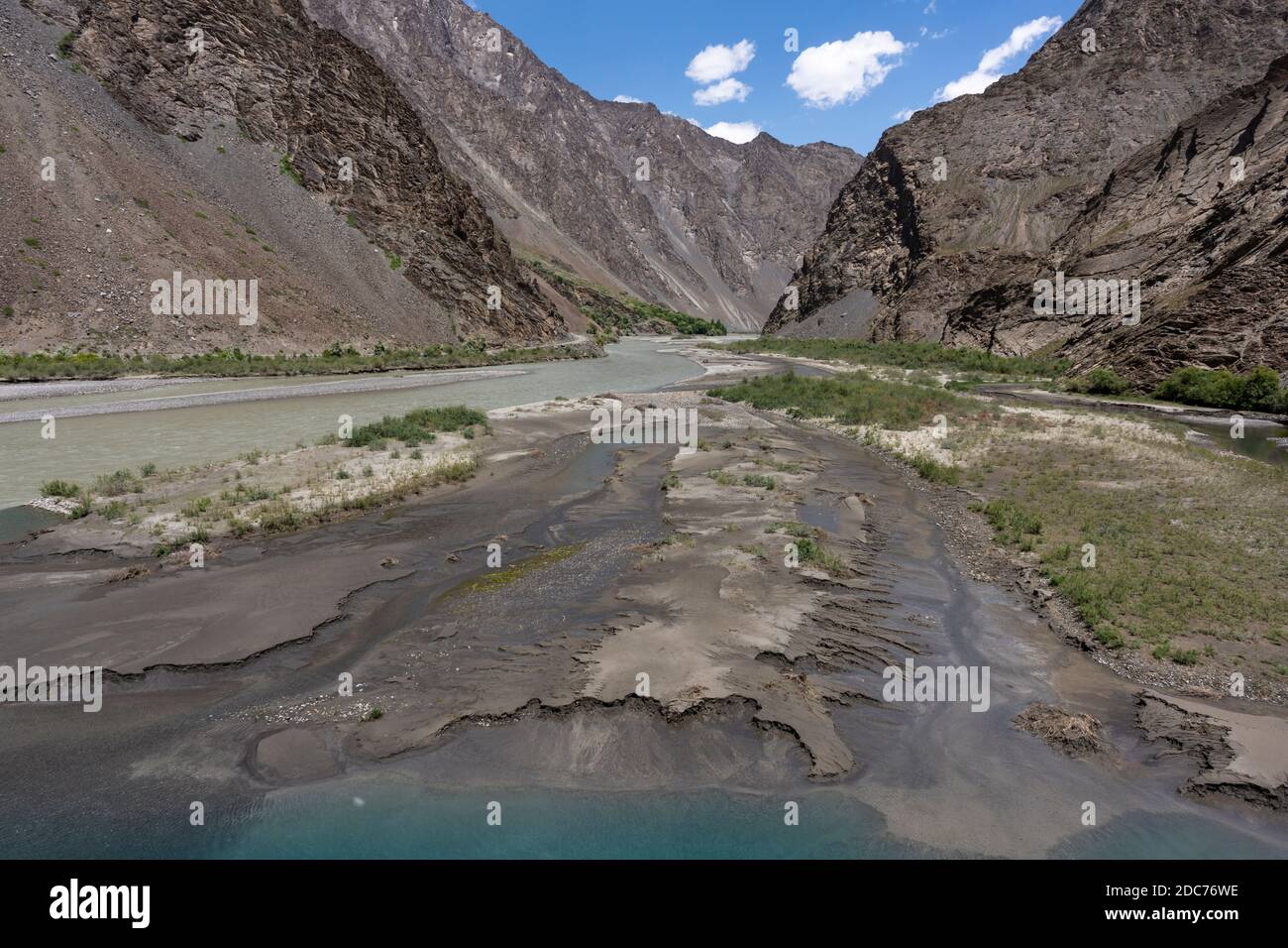 Village in bartang valley hi-res stock photography and images - Alamy