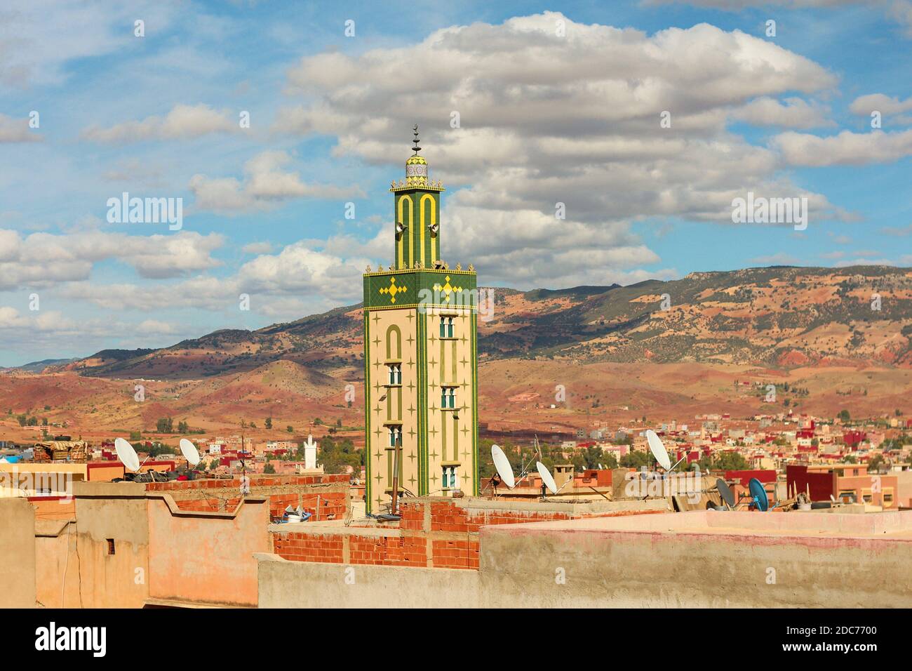 The ancient mosque of Zayan in Morocco Stock Photo - Alamy