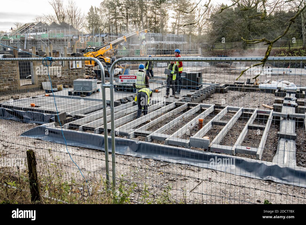 New build housing development yorkshire hi-res stock photography and ...