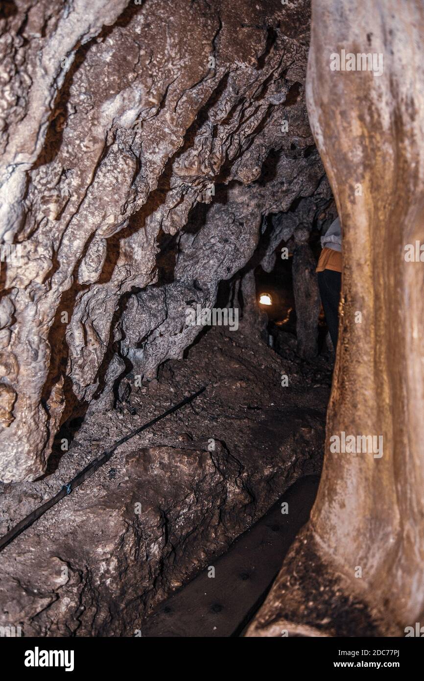Inside a beautiful cave - close up of rocks Stock Photo - Alamy