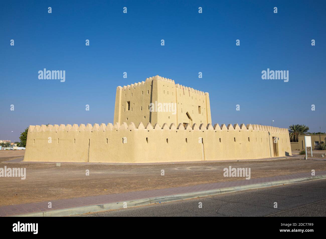 United Arab Emirates, Abu Dhabi, Al Ain, Hili, Al Rumeilah Fort Stock ...