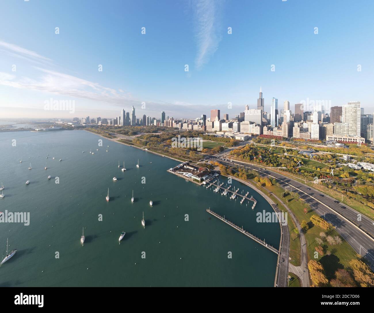 University of chicago aerial hi-res stock photography and images - Alamy