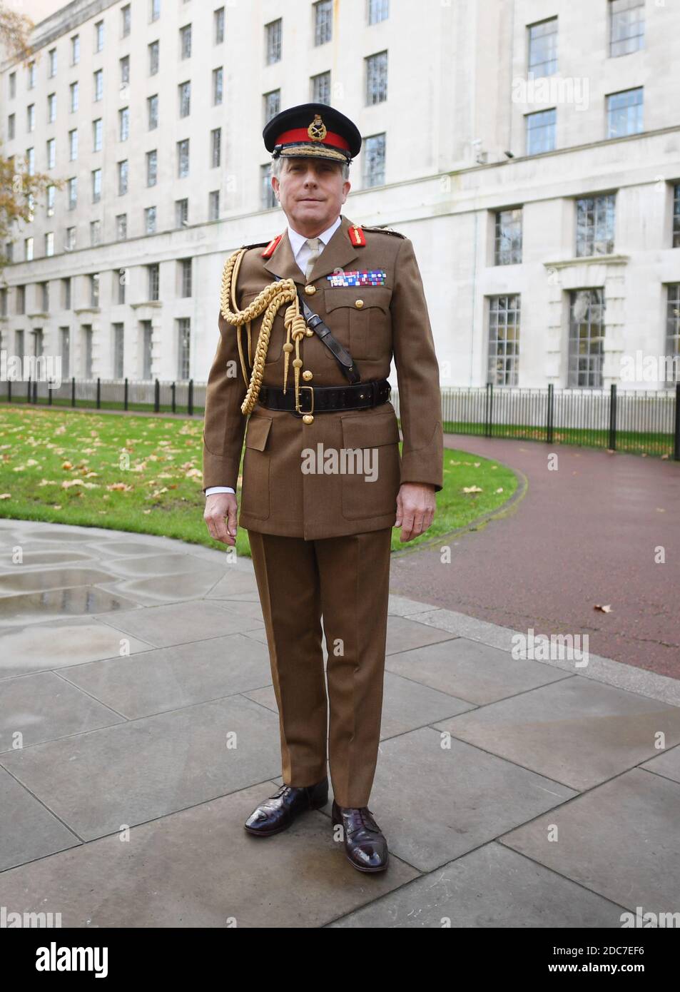 Chief of Defence Staff General Sir Nick Carter outside the MOD ...