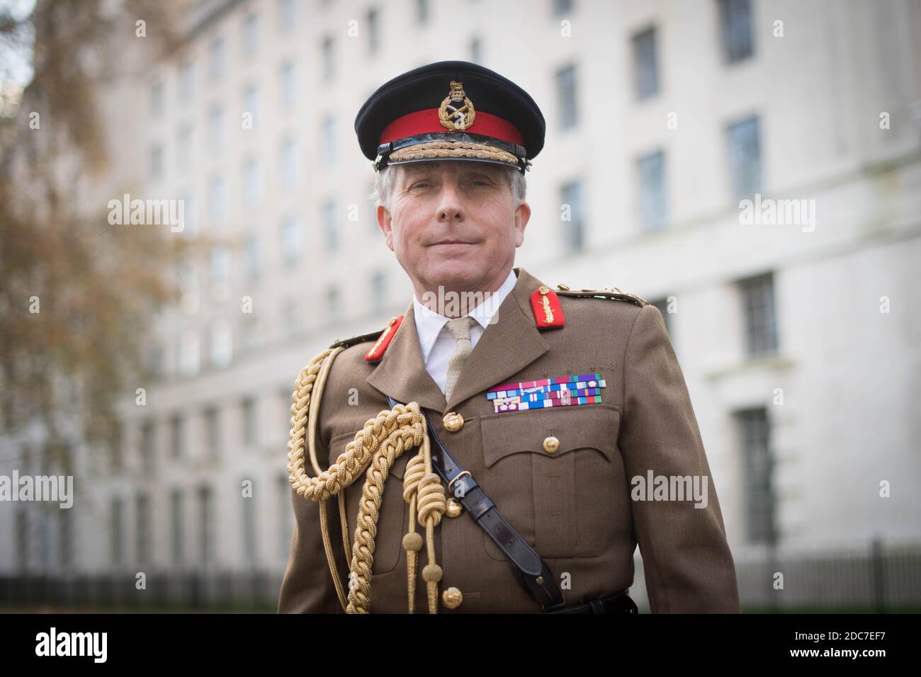 Chief of Defence Staff General Sir Nick Carter outside the MOD ...