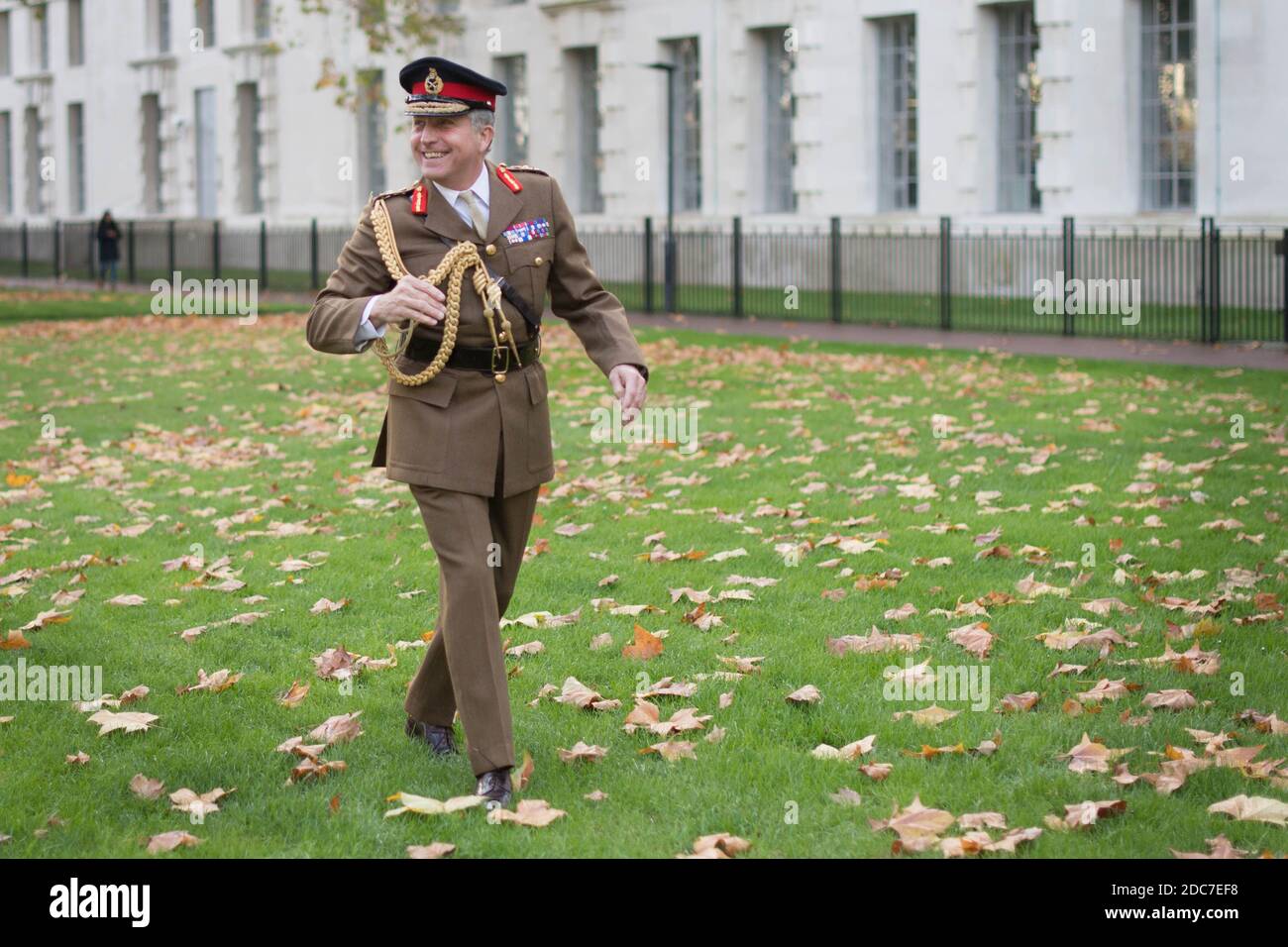 Chief of Defence Staff General Sir Nick Carter outside the MOD ...